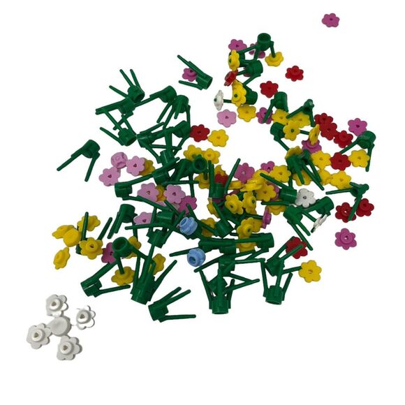Lego | Toys | Lego Plant Lot Pieces Huge Flowers Leaves Grass Bulk ...